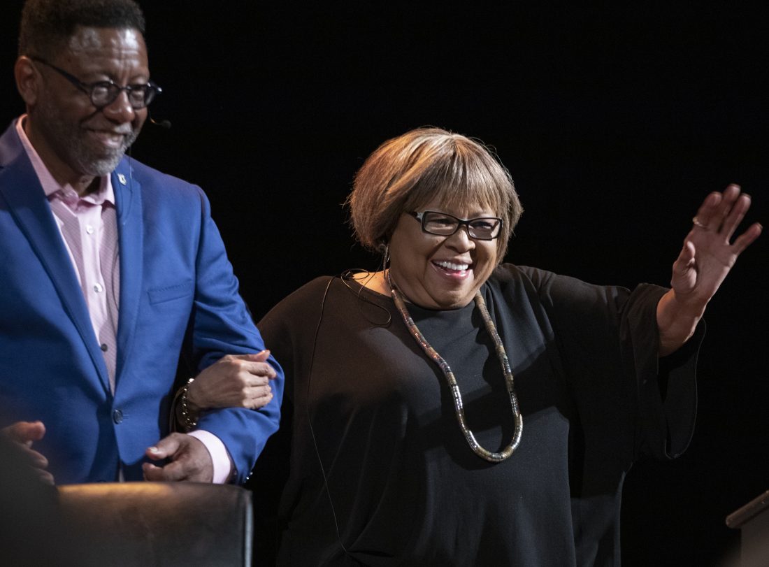 Photo gallery: R&B and gospel legend Mavis Staples visits Lawrence ...